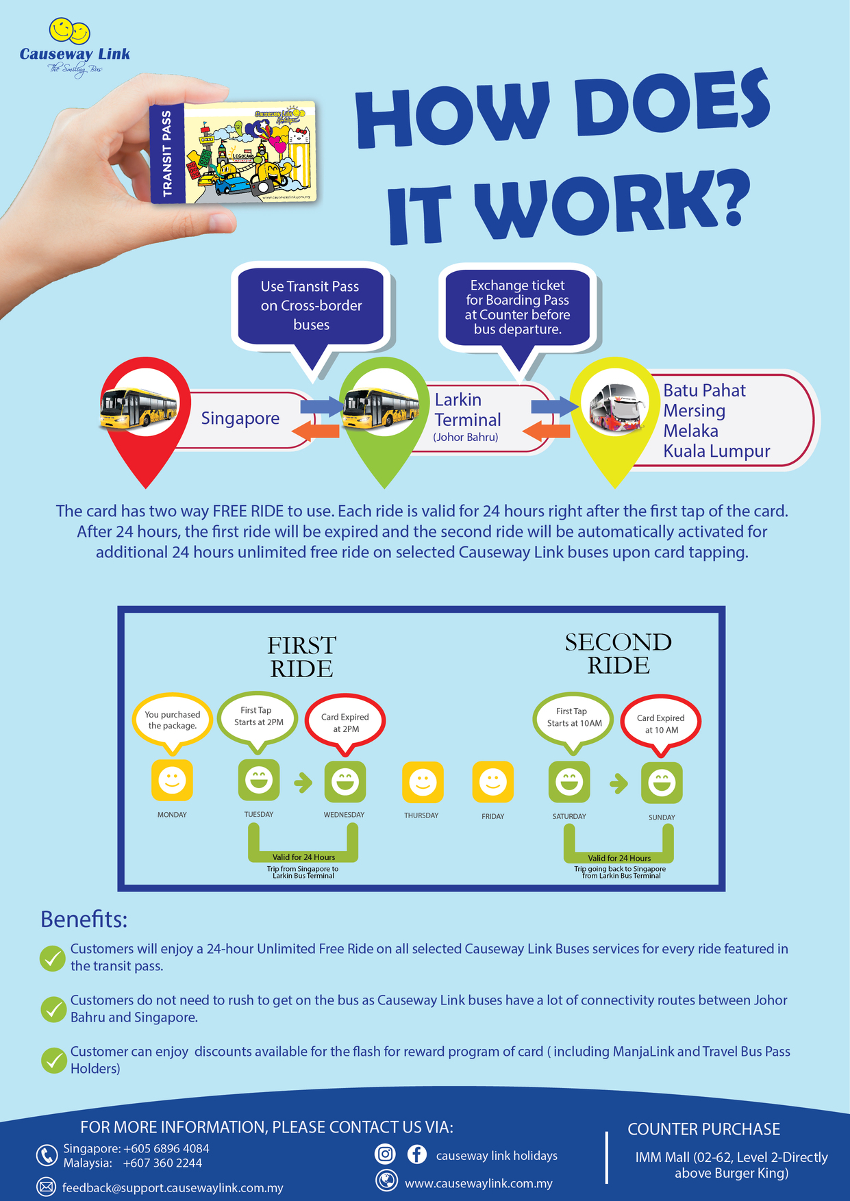 How to use Transit Pass? – Causeway Link Knowledge Base