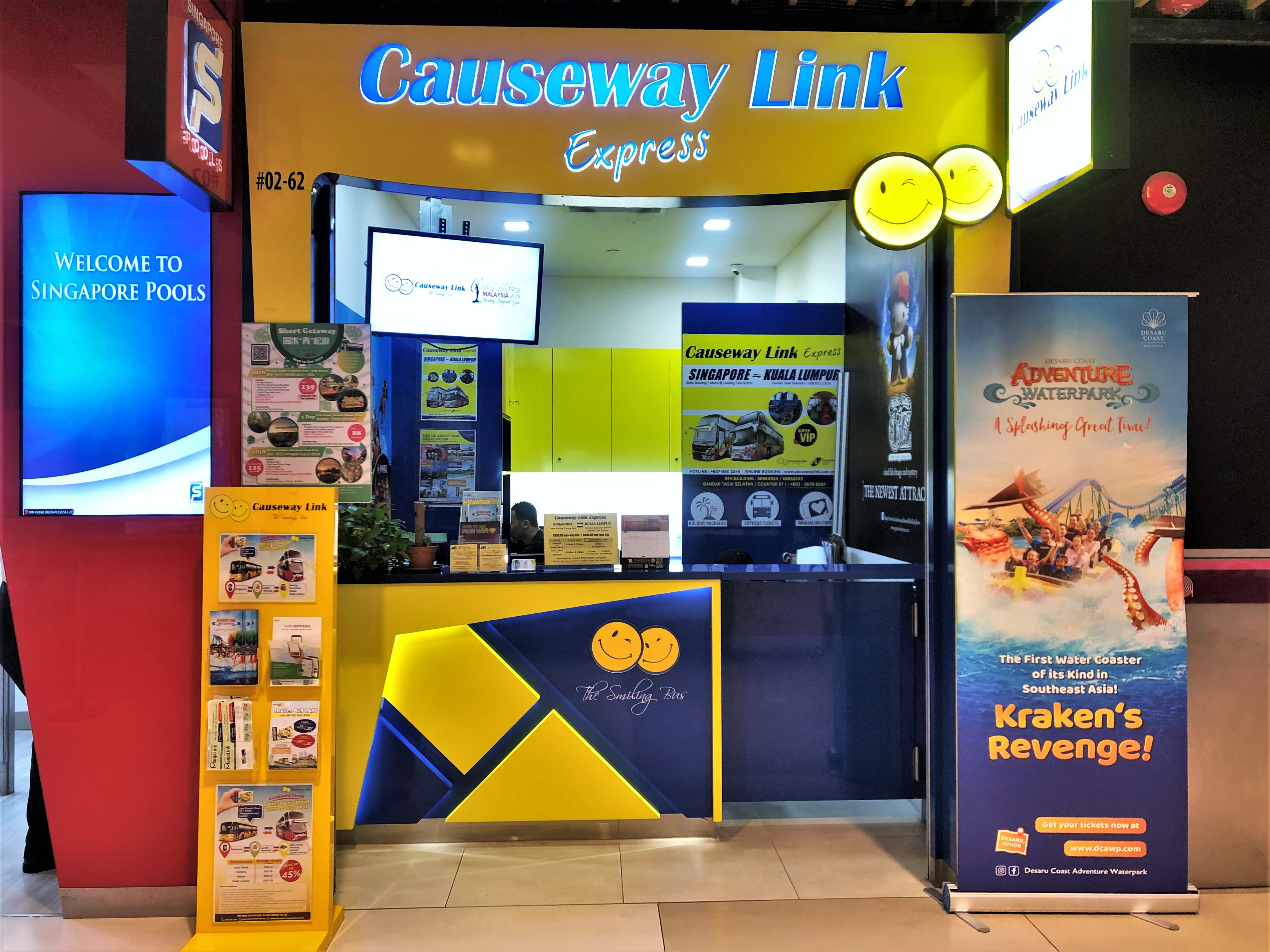 Counter Locations – Causeway Link