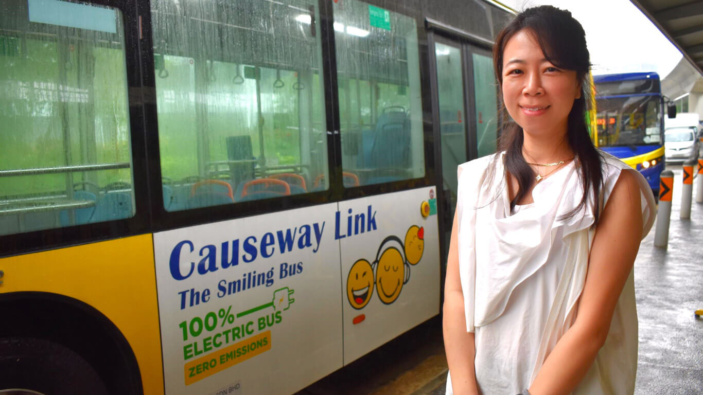 Causeway Link Introduces Its First Electric Buses on Cross-Border ...