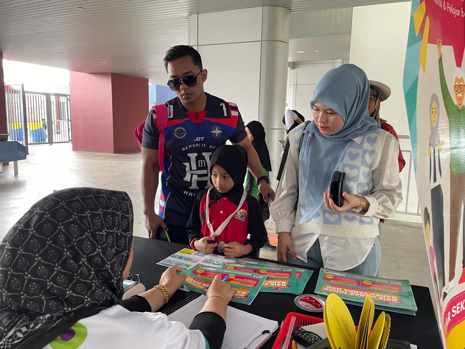 myBAS JB At SK Kangka Tebrau Sports Day 2024 | Causeway Link