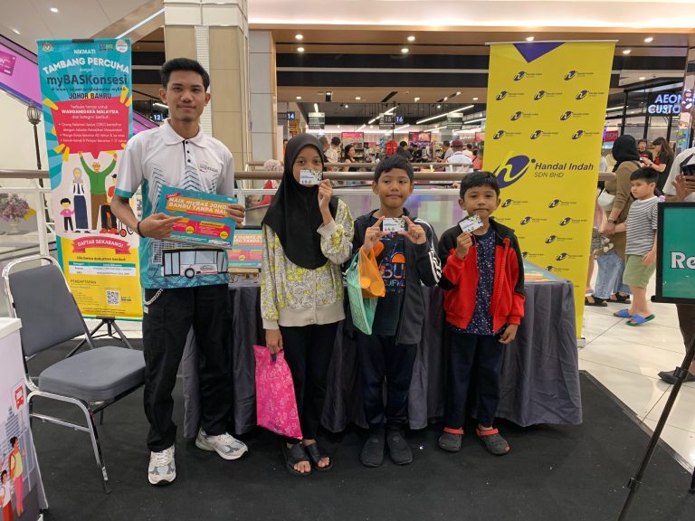 myBAS Johor Bahru Opens myBASKonsesi Registration at AEON Tebrau City Shopping Mall | Causeway Link